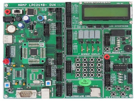 LGS ARM7-DVK- 16-32 Bit ARM7 LPC2148 Embedded Development Kit The LGS